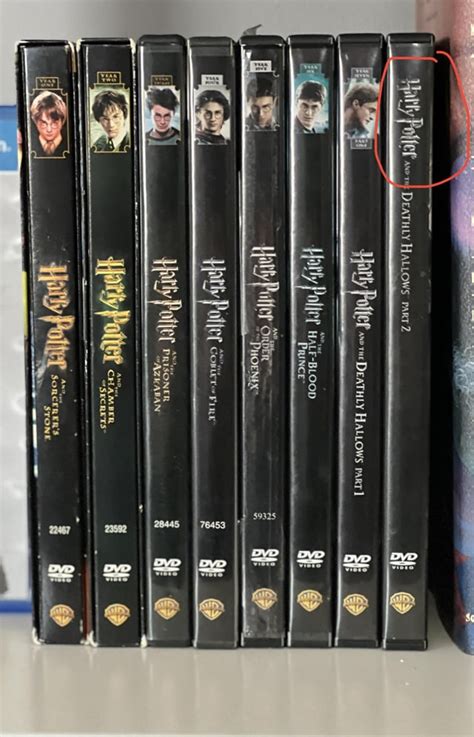 Picture Size Harry Potter Dvd Collection