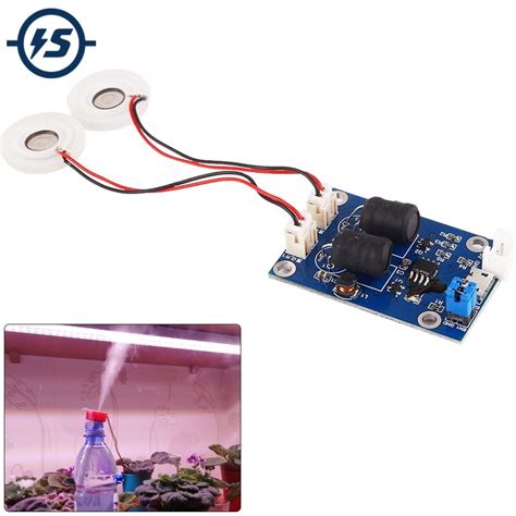 Usb 미니 가습기 Diy 키트 초음파 미스트 메이커 및 드라이버 회로 기판 안개 분무 분무기 분무기 필름