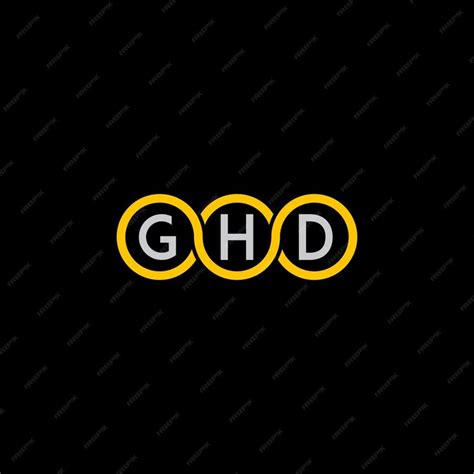 Premium Vector Ghd Letter Initial Logo Design Template Vector Illustration