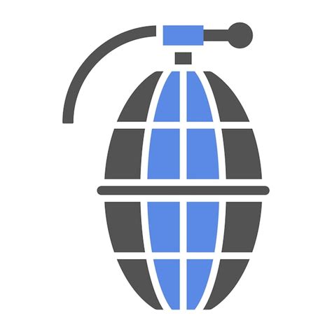 Premium Vector Grenade Icon Style