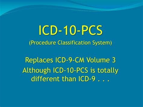 Ppt Icd 10 Pcs Overview With Examples From Utahs Top Procedures