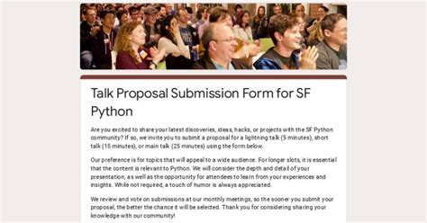 Hemanti S Devrukhkar Msc Itm On Linkedin Talk Proposal Submission