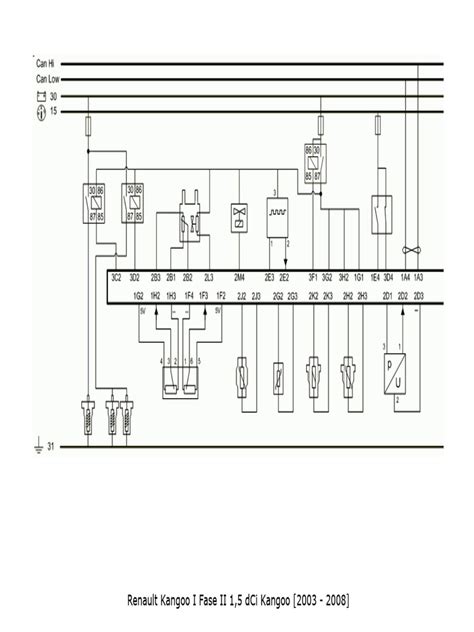 Renault Kangoo 2003 Ecu Dataline Pdf