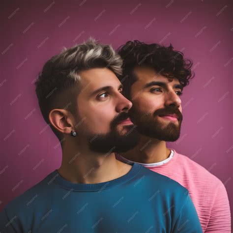 Premium Photo Profile Photo Of Modern Gay Couple Proud And Peaceful