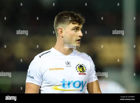 Jack Maunder Of Exeter Chiefs During The Gallagher Premiership Match Northampton Saints Vs