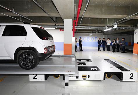 로봇이 알아서 척척인천 부평서 스마트 주차장 가동 한국경제