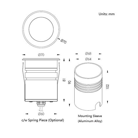 8w Led In Ground Uplighter For Architectural And Landscape Lighting Ip67 Led Inground Lights Comi