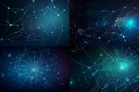 Premium Photo Internet Of Things Iot And Networking Concept For Connected Devices Spider Web