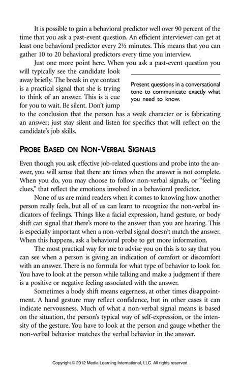 Understanding Behavior Based Interviewing By Paul C Green Phd Pdf Resume Writing And