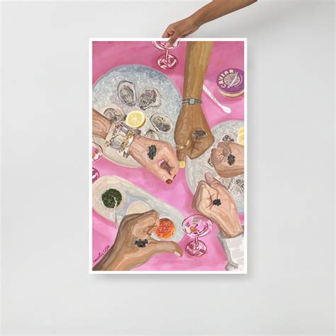Caviar Bump 3 Art Print Caroline Ellis Art