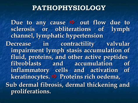 Lymphatic Disorders And Surgery Ppt
