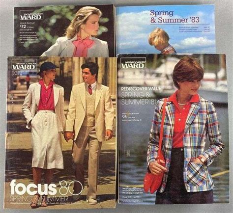 Group Of 4 1980s Montgomery Ward Catalogs Matthew Bullock Auctioneers