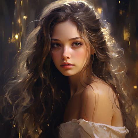 Young Girl Cascading Hair 2 By Straygator69 On Deviantart