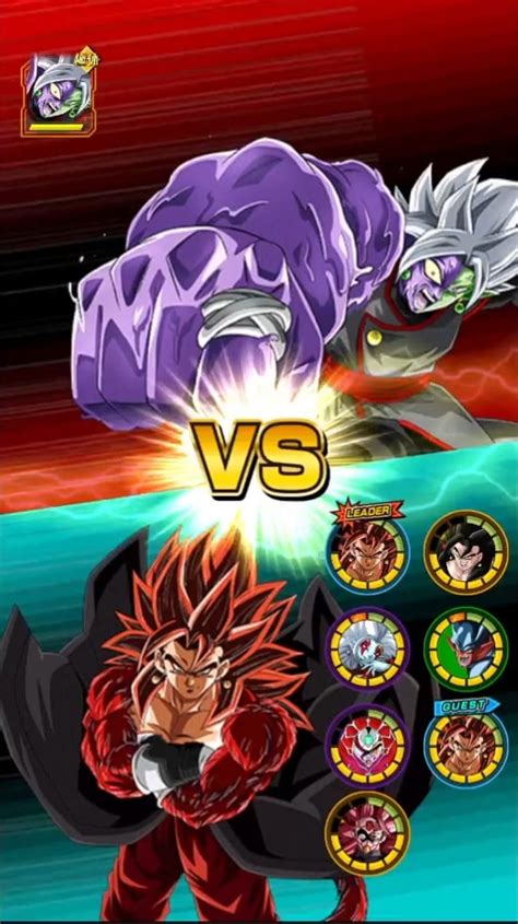 Active Turn Lbssj4 Vegito Eats Fusion Zamasu Super Ignore The Attack