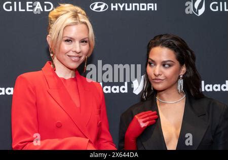 Ali Liebert And Humberly Gonzalez Attend The 35th Annual Glaad Media