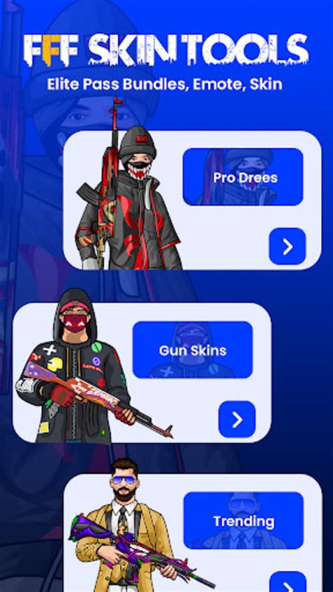 Fff Skin Tool Fff Emotes Skin For Android Download
