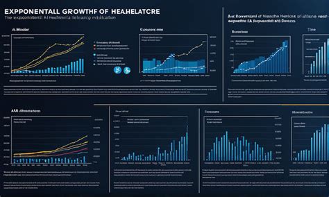 Charts And Graphs Illustrating The Exponential Growth Of Ai By