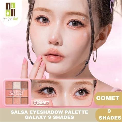 Jual Salsa Galaxy Eye Shadow Palette Eyeshadow Coma Comet Cosmo 9