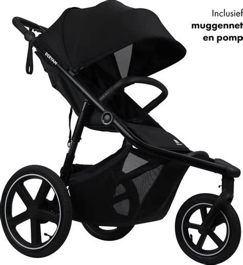 Deryan Luxe Bolt Hardloop Kinderwagen Jogging Buggy Runner