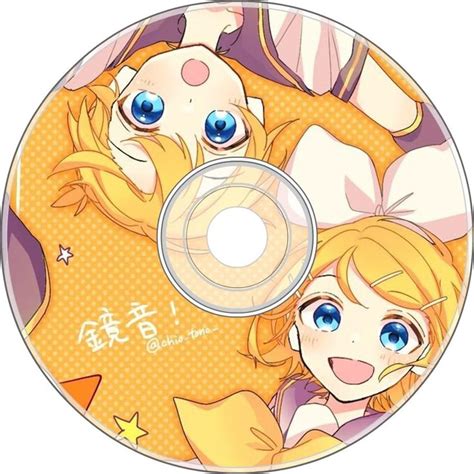 Len And Rin Vocaloid Cd Widget Cd Design Phone Themes Cute Icons