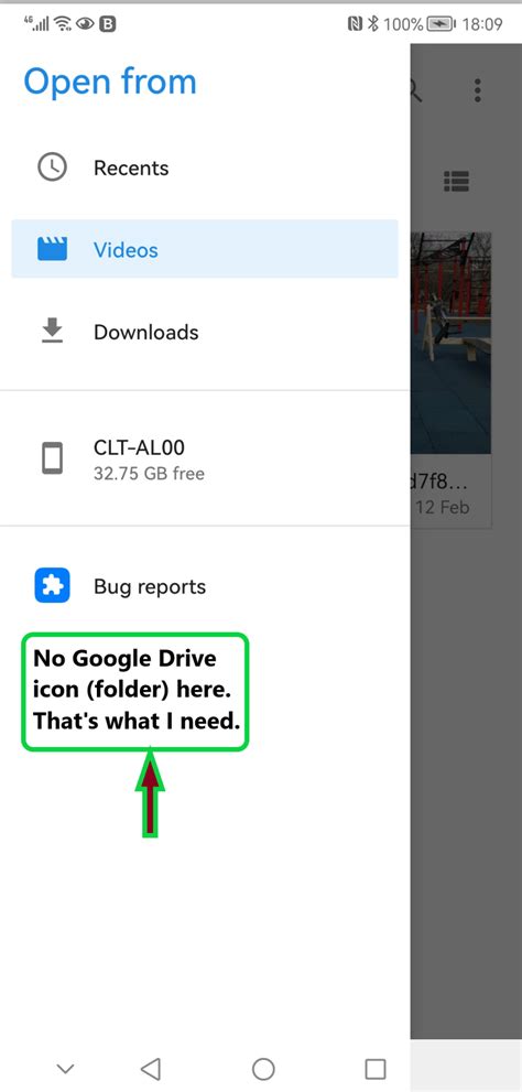 Hide Or Remove Google Drive Icon Folder From Android File Picker Flutter Fixes