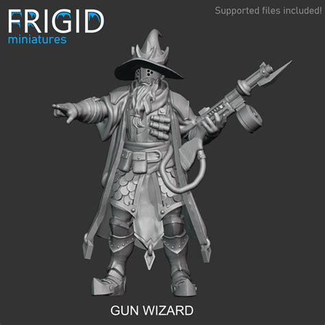 🔫 Gun Wizard・ Stl File For 3d Printing・cults