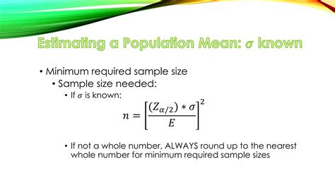 Population And Sample Mean Pdf