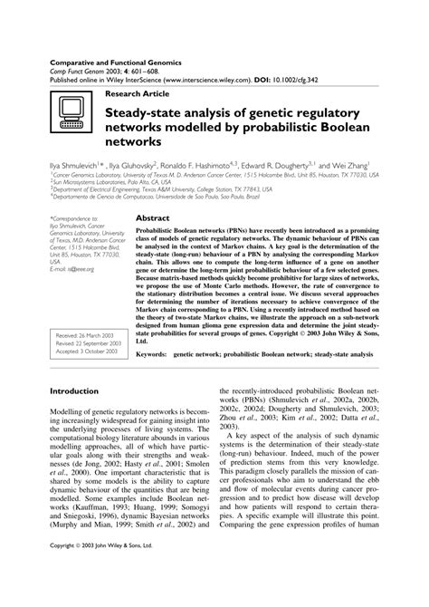 Pdf Comparative And Functional Genomics