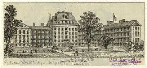 Bellevue Hospital Circa 1878 Historical Sites Bellevue Hospital