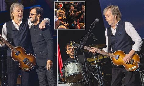 Paul Mccartney Delights Fans As He Brings Former Beatles Bandmate Ringo