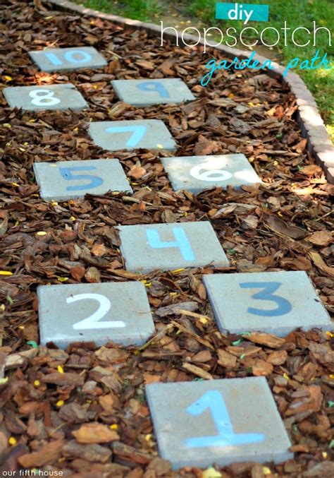 Hopscotch Pattern Pavers