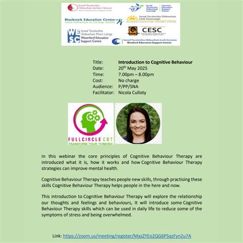 Introduction To Cognitive Behaviour Primary