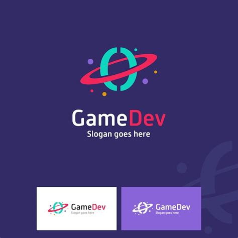 Premium Vector Colorful Game Developer Logo