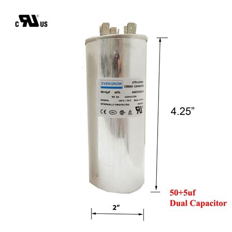 505 Uf 505 Mfd Capacitor 370 Or 440 Vac Dual Run Capacitor Ac