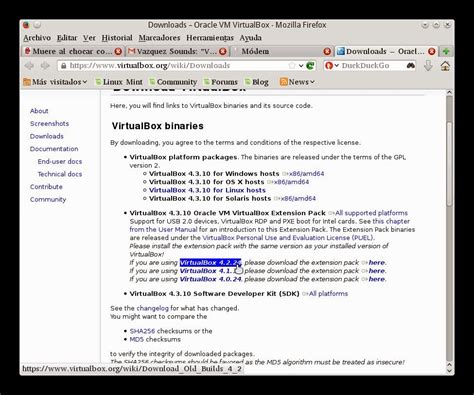 De Todo Un Poco Configurar VirtualBox