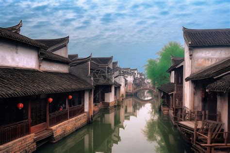 乌镇古镇夜景高清图片下载 正版图片600633315 摄图网