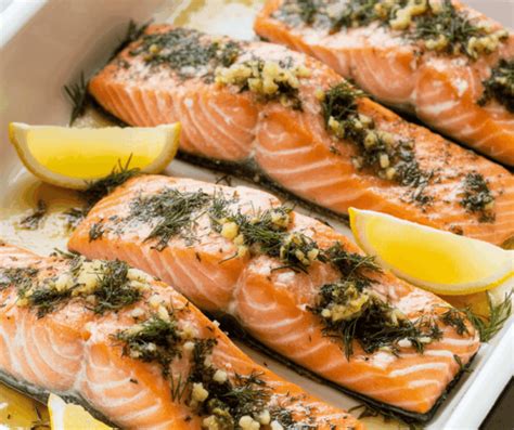 Baked Salmon Fillet