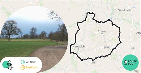 Crewe And Nantwich Circular Walk Hiking Route Routeyou