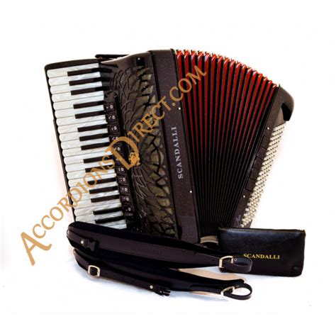 Scandalli Air I S 41 Key 120 Bass 4 Voice Black Scottish Tuned Piano
