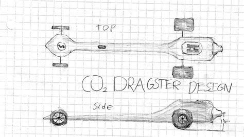 Co2 Dragster Car Sketch By Fin Infinite On Deviantart