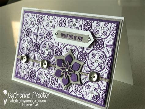 Tin Tile Embossing Folder Archives What Cathy Made