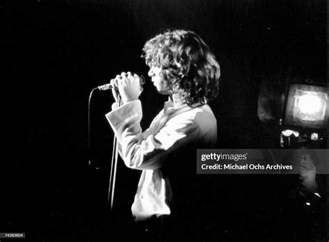 Jim Morrison Of The Doors Performs Live On Stage Circa 1968 News Photo
