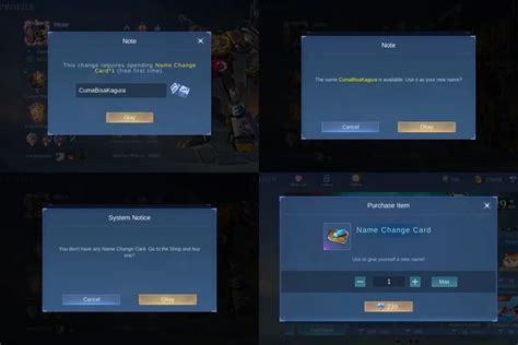 Cara Mengganti Nama Ml Gratis Tanpa Diamond Terbaru 2025