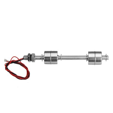 150mm Silver Double Ball Liquid Float Switch Water Vicedeal