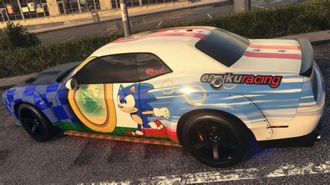 Sonic Car Wrap On Nfs 😆 Happy Birthday Sonic R Sonicthehedgehog