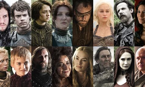 Game Of Thrones Character List With Pictures