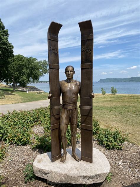 Ralph Samuelson Statue Brodin Studio Inc