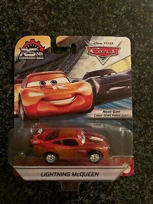 Disney Pixar Cars Lightning Mcqueen 24h Endurance Race Color Shift