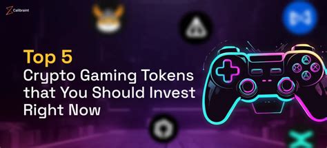 Top 5 Crypto Gaming Tokens That You Should Invest Right Now