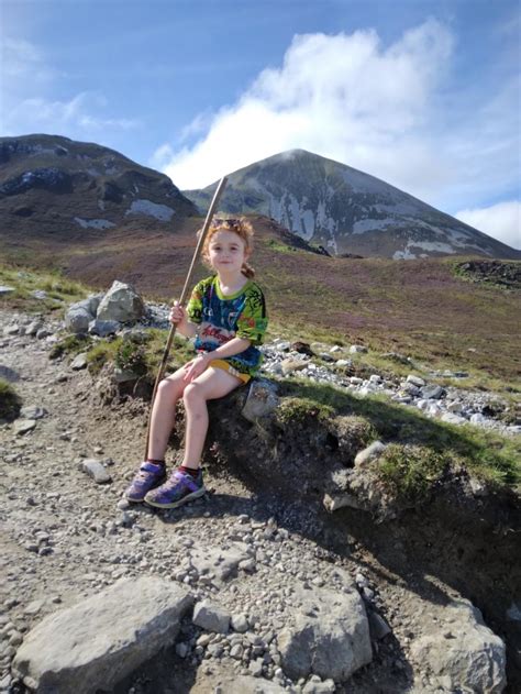 Local Girl Andrea 6 Climbs To The Top Of Croagh Patrick Longford Live